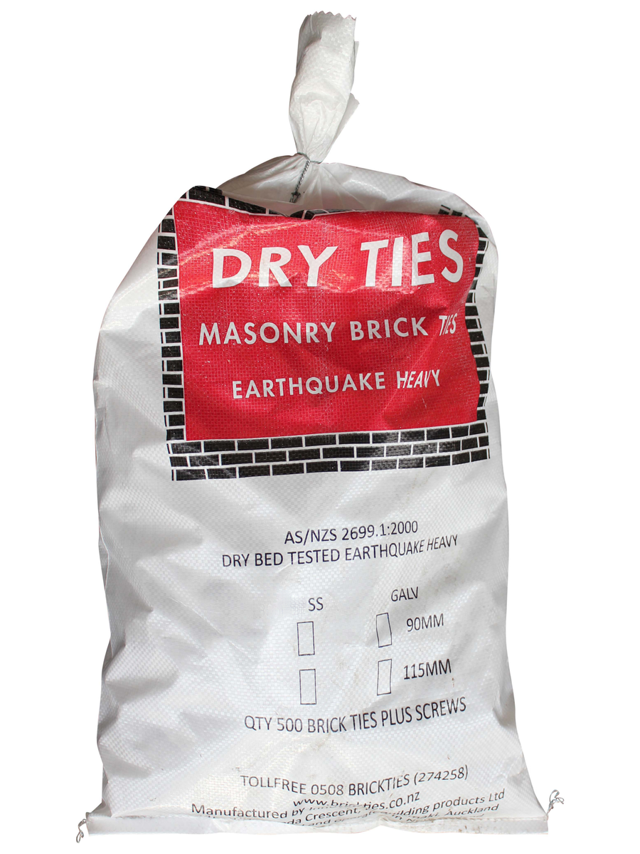 Galvanized Brick Ties (115mm) | Brick Ties NZ